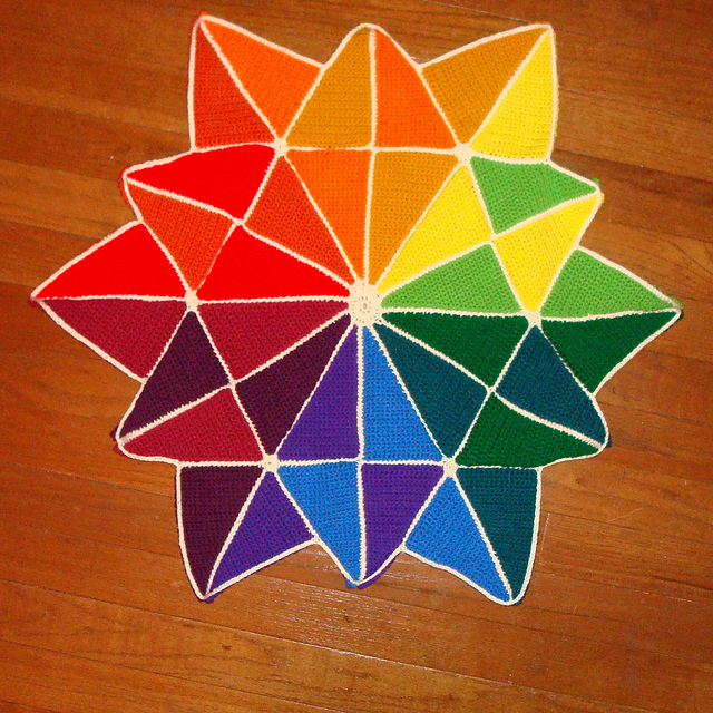 Ravelry: Geometric Rug pattern by Anne Halliday