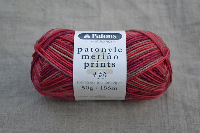 Ravelry: Patons Australia Patonyle Merino Prints 4 ply