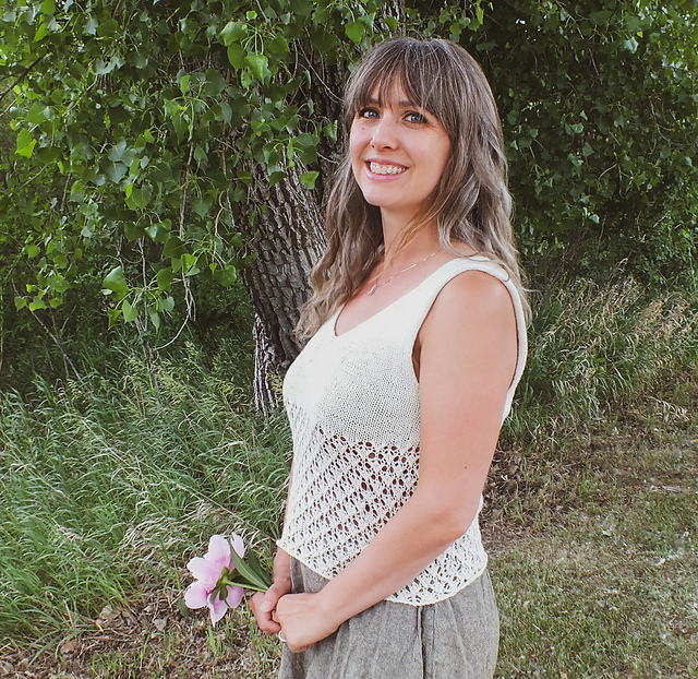 Ravelry: Peony Tank pattern by Kari Sinks