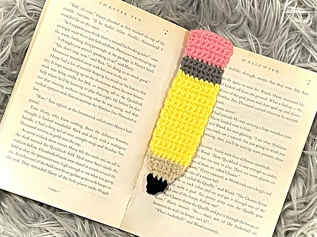 Ravelry: Crochet Pencil Bookmark pattern by Karissa Kendrick