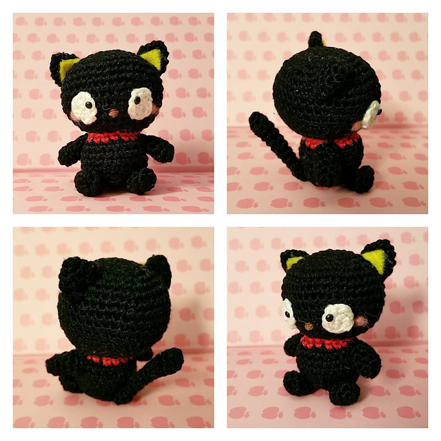 Ravelry: Chococat pattern by Mei Li Lee of amiguruMEI