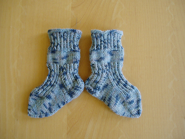Ravelry: Basic Opal Baby Sock pattern by Opal Design Team