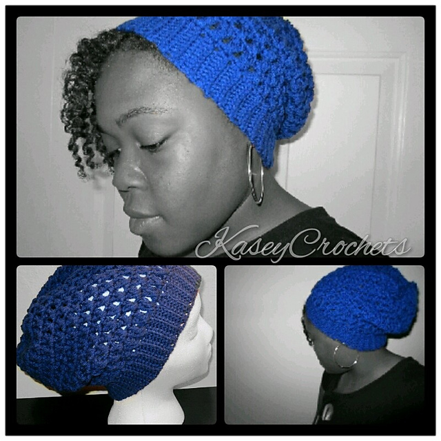 Ravelry: Slouchy Crochet Beanie pattern by Kasey Harris