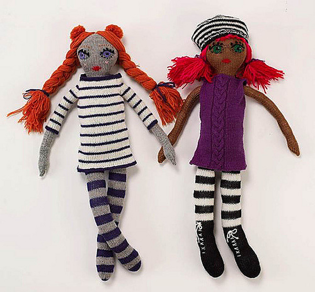Ravelry: Beatnik Dolls pattern by Kat Coyle