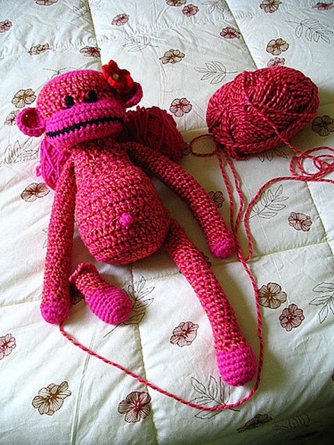 Ravelry: katerbug's Pink Monkey