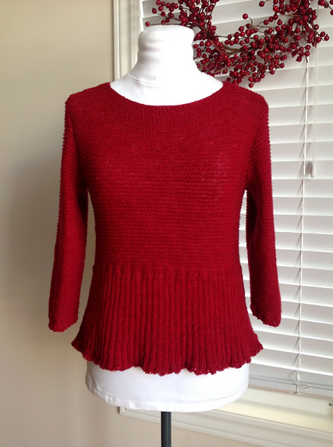 Ravelry: Bead Your Best Sweater pattern by Suz Ryan