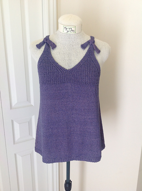 Ravelry: Silks Ahoy Top pattern by Suz Ryan