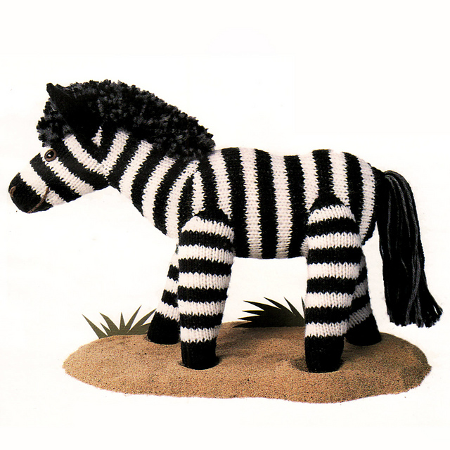 Ravelry: Zebra pattern by Kath Dalmeny