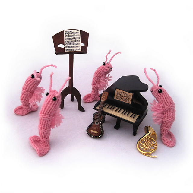 Ravelry: Knitted Prawn pattern by Hannah Loveless