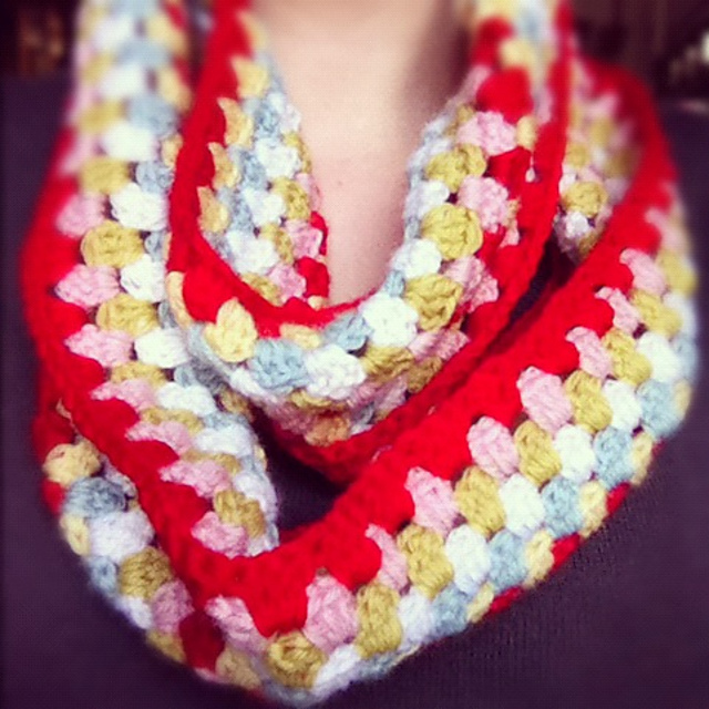 Ravelry: Cath Kidston Granny Stripe Cowl pattern by Kath Webber