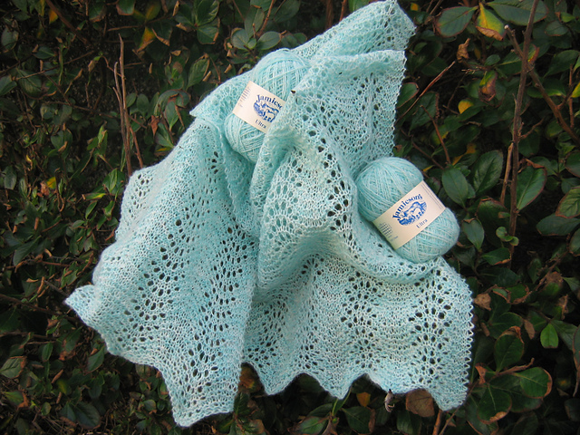 Ravelry: Auld Shell Scarf pattern by Jamieson's of Shetland