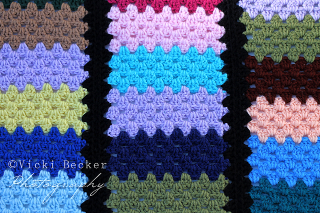 Ravelry: Geometric Granny Stripes pattern by Vicki Becker