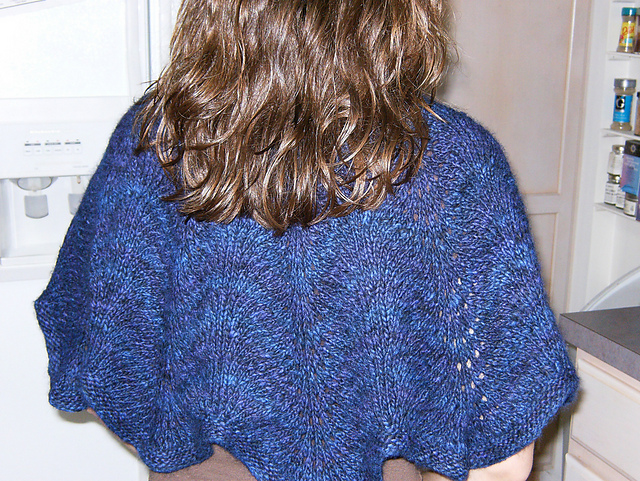 Ravelry: The Dawn of the Cape pattern by Gayle Roehm