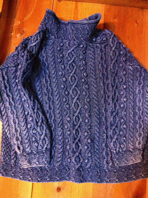 Ravelry: Bobbles and Waves Sweater pattern by Debbie Bliss