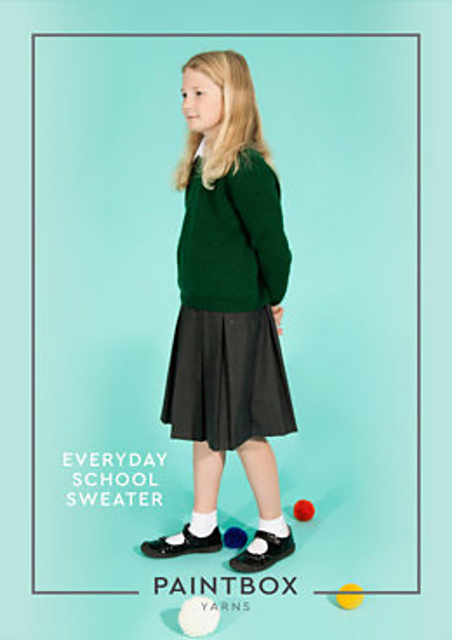 Ravelry: Everyday School Sweater pattern by Paintbox Yarns