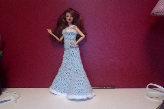 Ravelry: Barbie Winter Princess Dress pattern by Claire Olivia Golden