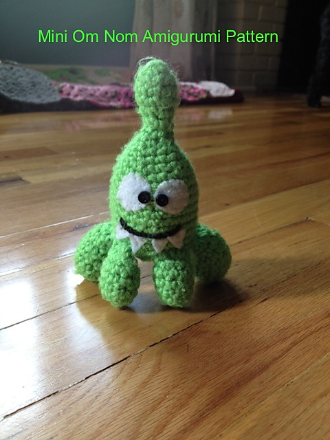 Ravelry: Mini Om Nom pattern by Claire Olivia Golden