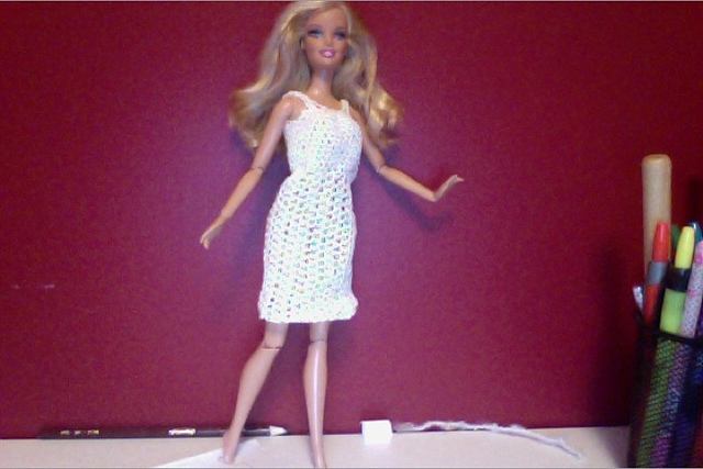 Ravelry: Barbie Toga pattern by Claire Olivia Golden