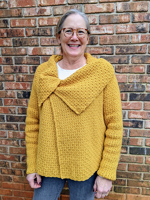 Ravelry: #20 Jacket With Cross Over Collar pattern by Patons Australia