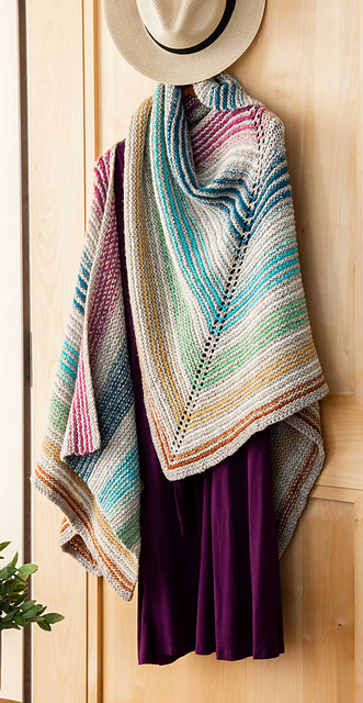 Ravelry: Roundabout Shawl pattern by Jennifer Miller Comstock