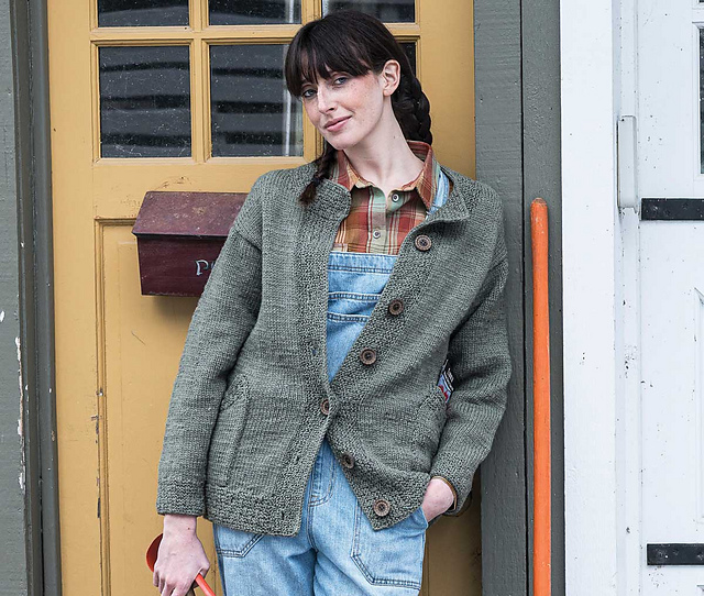 Ravelry: Chore Jacket pattern by Mary Lou Egan