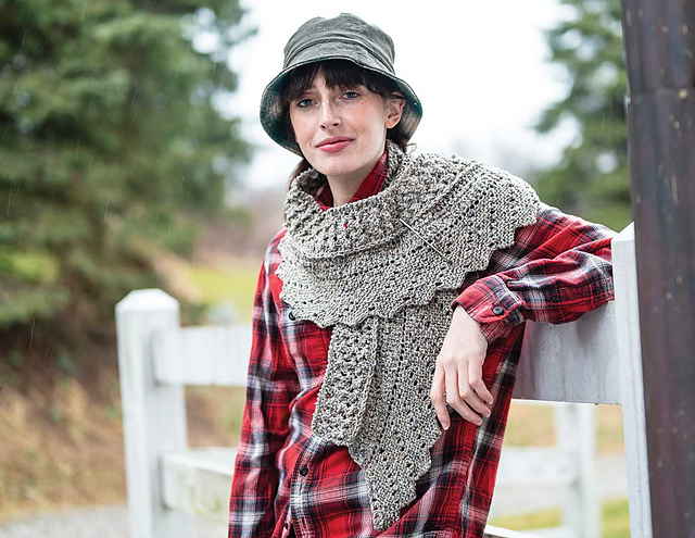 Ravelry: Grand Picot Chunky Scarf pattern by Lori Steinberg