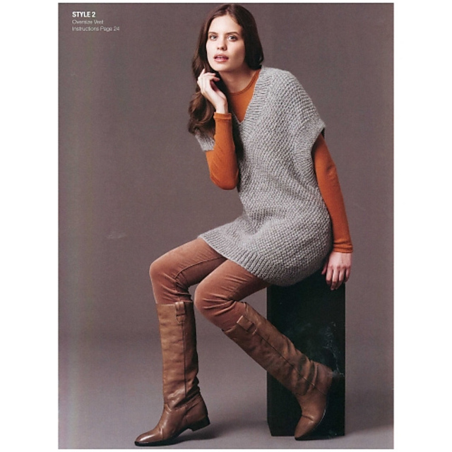 Ravelry: Oversized Vest pattern by Patons Australia