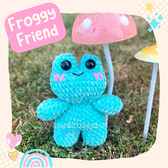 Ravelry: Froggy Friend pattern by kawaiicuddlebug