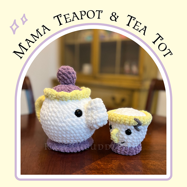 Ravelry: Mama Teapot & Tea Tot pattern by kawaiicuddlebug