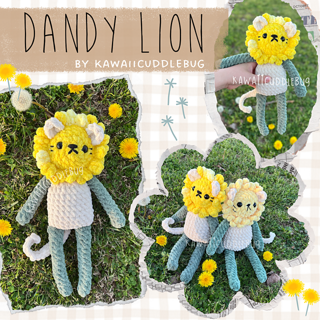 Ravelry: Dandy Lion pattern by kawaiicuddlebug