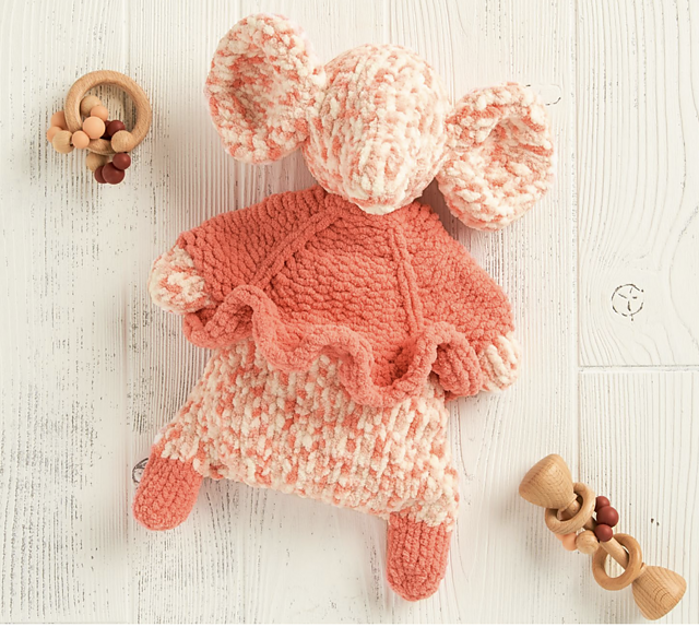 Ravelry: Ballerina Elephant Knit Rag Doll pattern by Yarnspirations ...