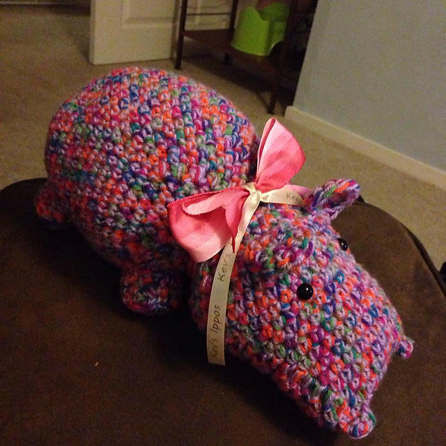 Ravelry: Crochet Hippo pattern by Kay Harrison