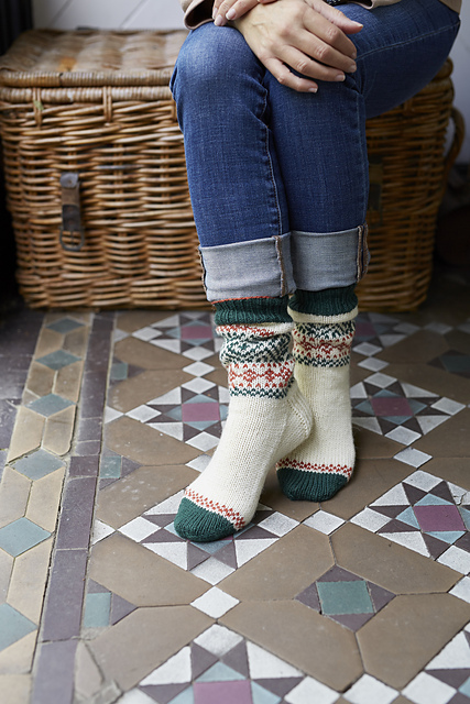 Ravelry: Baffin Socks pattern by Amy Pickard