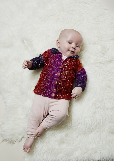 Ravelry: Magic Rainbow Coat pattern by Wendy Martindale