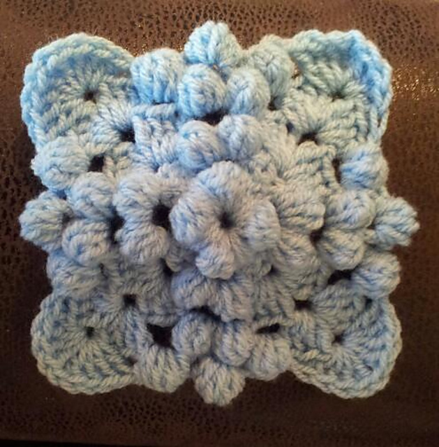 Ravelry: Bobble Granny Square pattern by Karen Greenhalgh