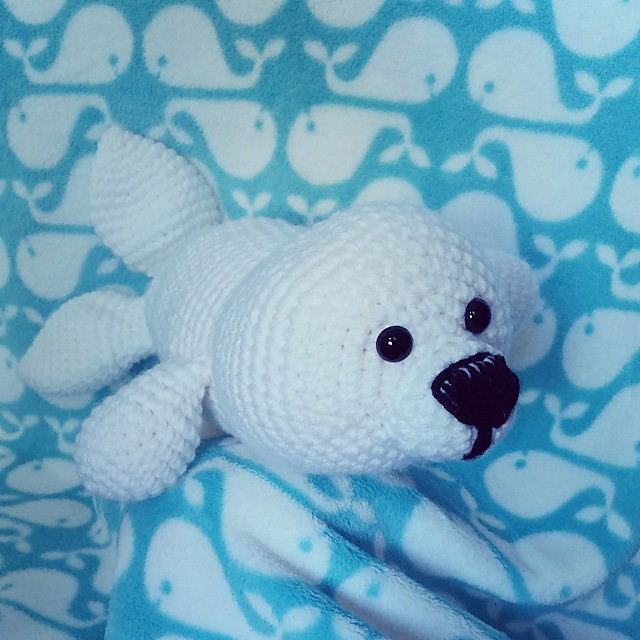 Ravelry: Arctic Seal/ Harp Seal pattern by Kristen's Kords