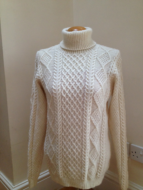 Ravelry: His and her Aran style pattern by Patons UK