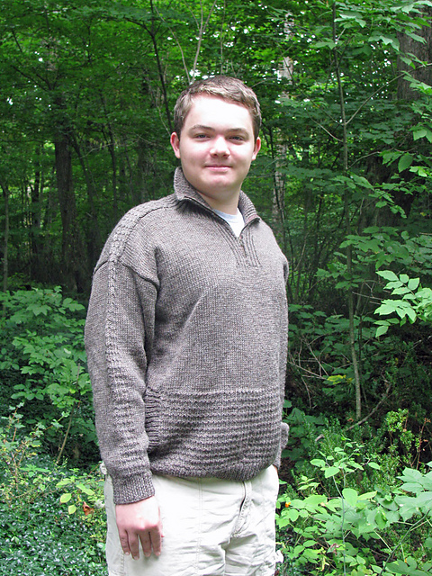 Ravelry: Fergus Men's Sweater pattern by Karen Marlatt