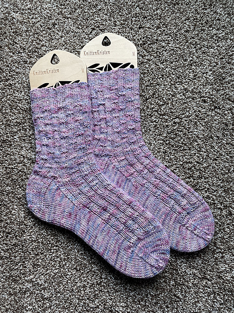 Ravelry: Cozy Weave Socks pattern by KnittenKristen