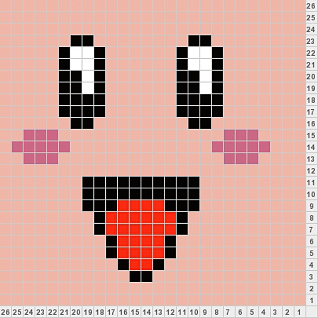 Ravelry: Kirby Colour Chart pattern by Keeva Caereni