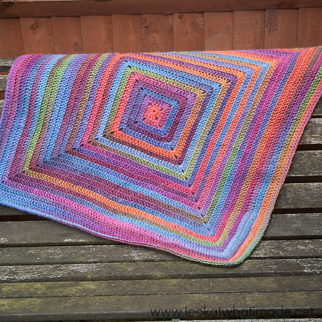 Ravelry: Continuous Crochet Baby Blanket pattern by Dedri Uys