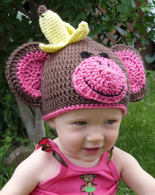 Ravelry: Messy Monkey Beanie pattern by Sick 'Lil Monkeys