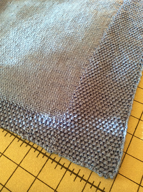 Ravelry: kentuckyknitter's My Easy Folded Poncho