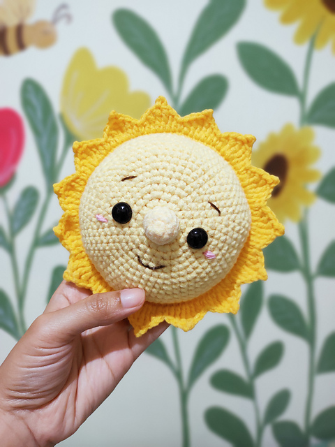Ravelry: Surya The Smiley Sun pattern by Cute Knit N Crochet