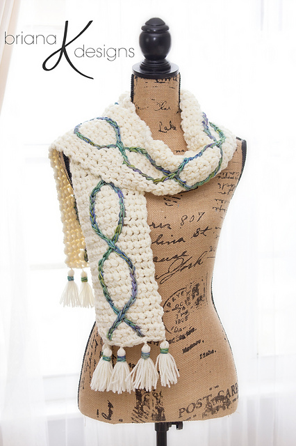 Ravelry: Coppola Scarf pattern by Briana K Designs