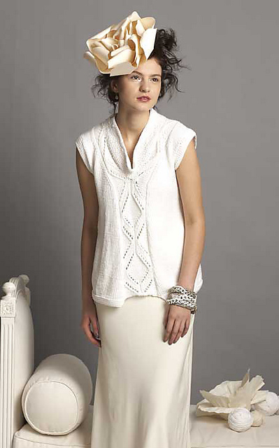 Ravelry: #03 Drape Neck Top pattern by Jacqueline van Dillen