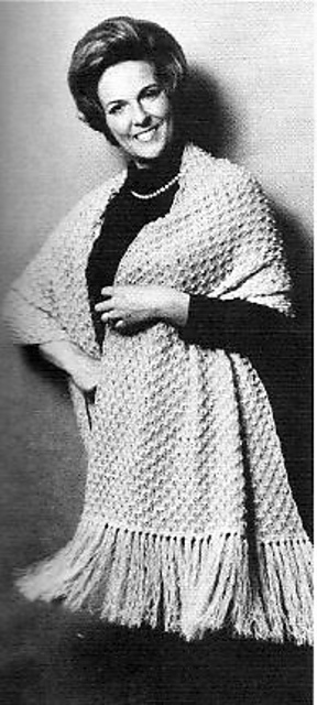 Ravelry: 1877 stole in lacy pattern pattern by Passap Design Team