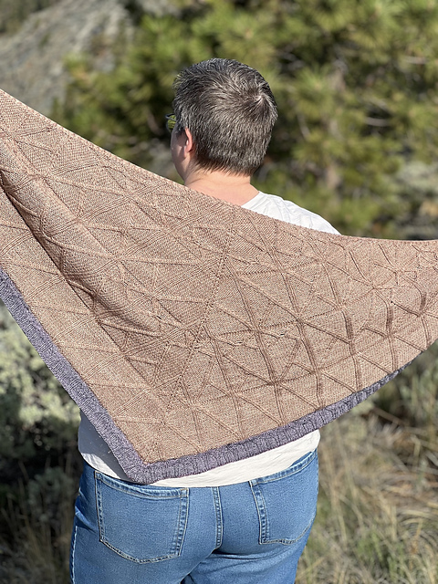Ravelry: Half Timbered Shawl pattern by Kerstin Auer