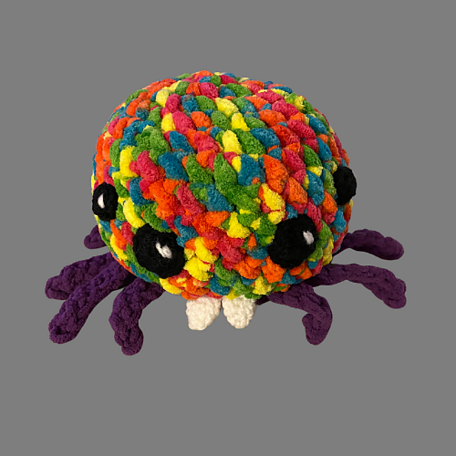 Ravelry: Plush Sprider (Pride Spider) pattern by Kim Gronquist