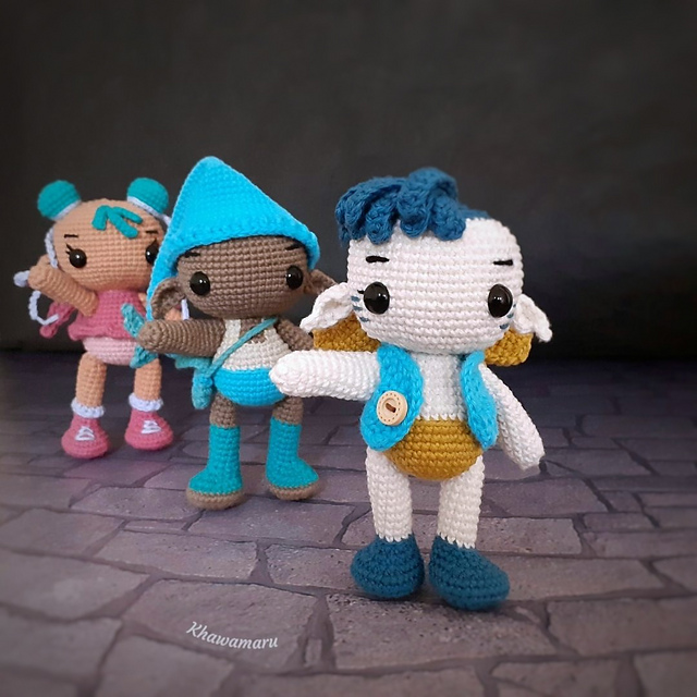 Ravelry: Saxranaka amigurumi explorando mí mente pattern by Diana Huarancca